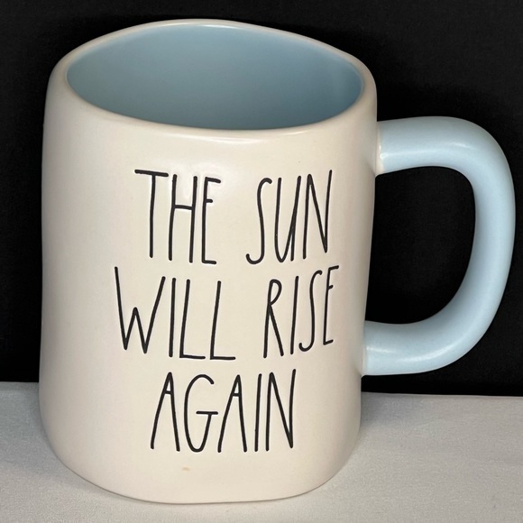 Rae Dunn | Dining | Rae Dunn The Sun Will Rise Again Ceramic Mug Blue ...